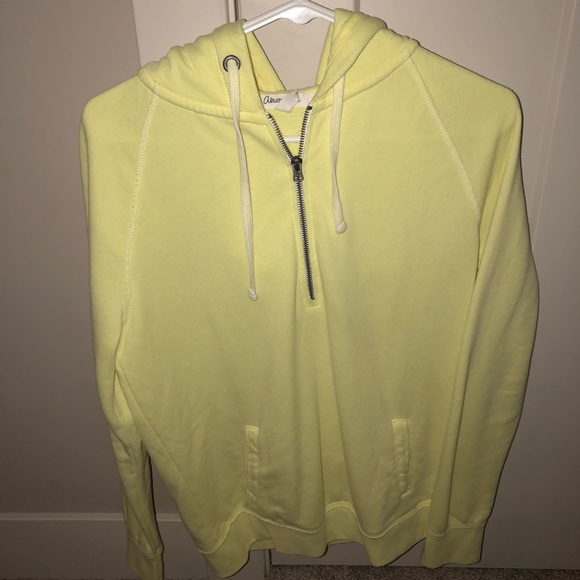Aeropostale | Tops | Yellow Aeropostale Half Zip | Poshmark